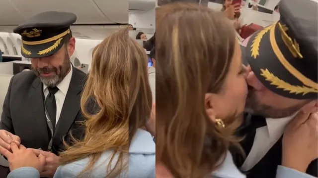 Pilot’s Romantic Mid-Air Proposal Stuns Girlfriend; Heartwarming Video ...