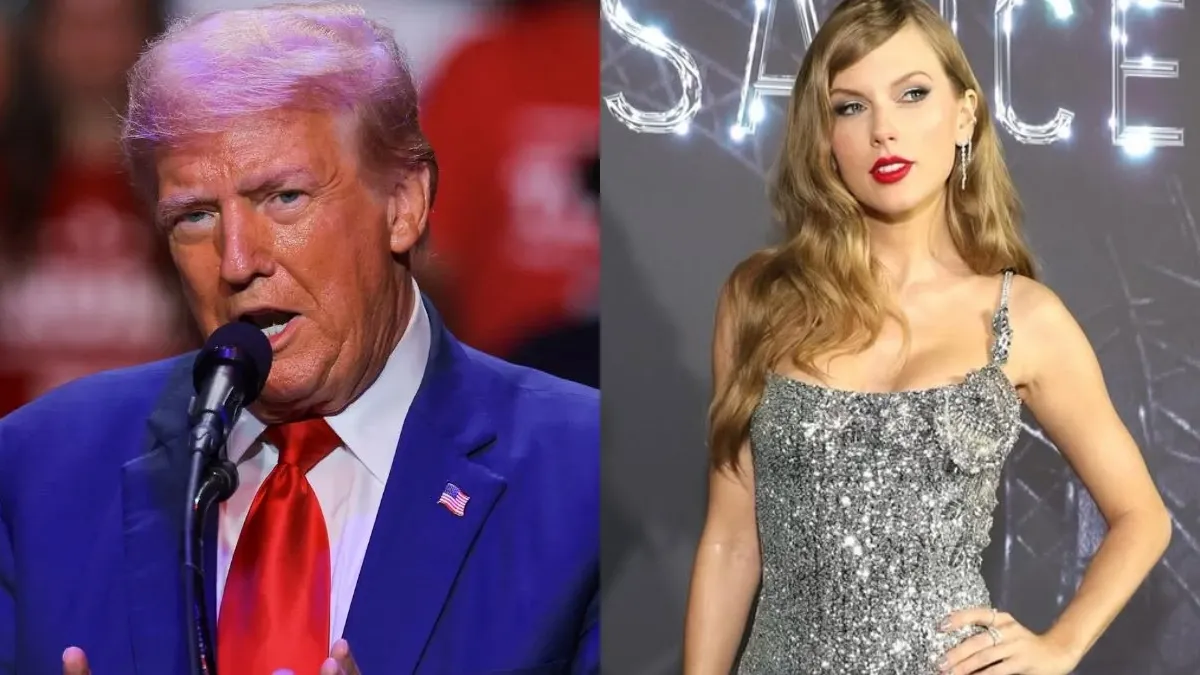 Donald Trump Takes A Dig At Taylor Swift After She Receives Boos At ...