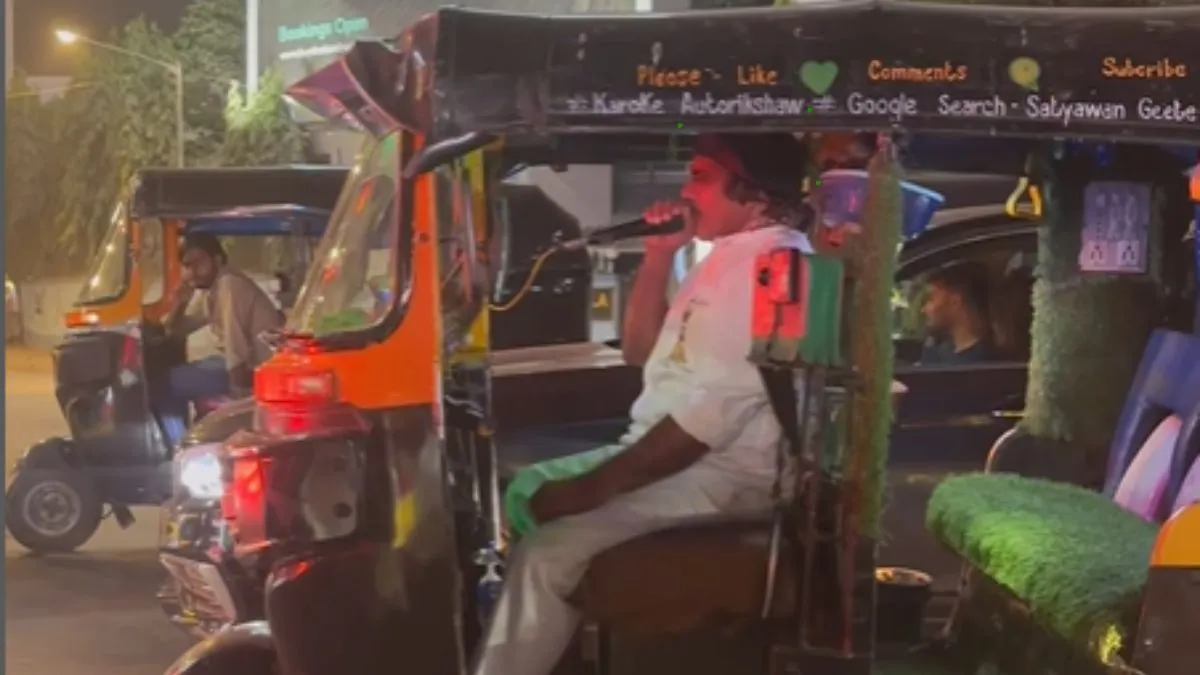 Mumbai Auto Driver’s Karaoke Sessions Steal Spotlight; Viral Video Wins ...