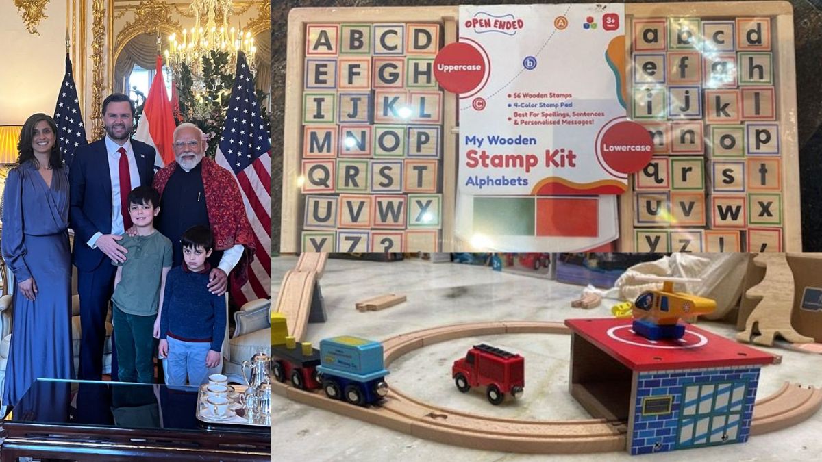 What Gift Did PM Modi Present To JD Vance's Children? Pictures Inside