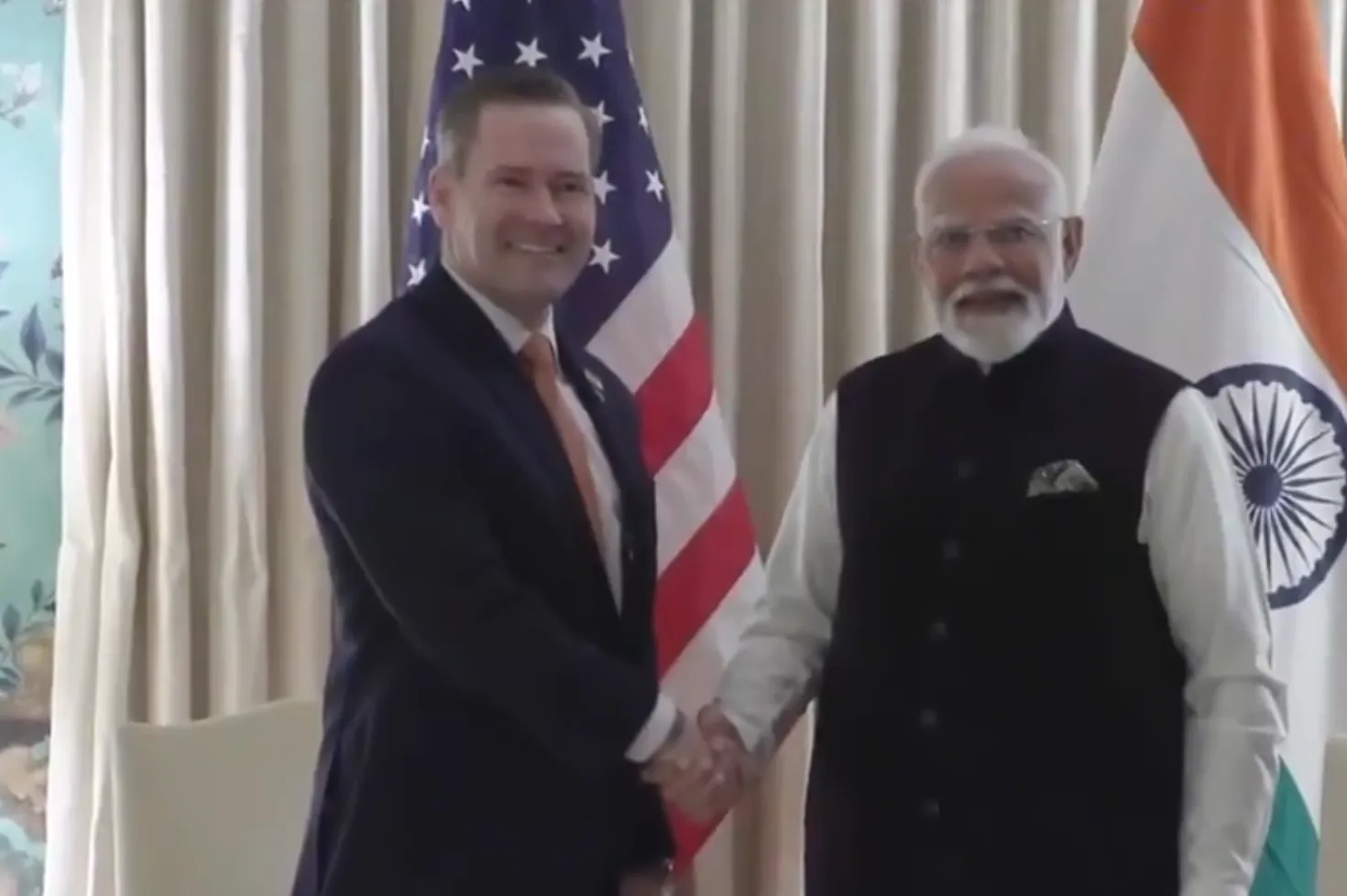 PM Modi, Holds 'Fruitful' Meeting With US NSA Waltz; Discusses Defence ...
