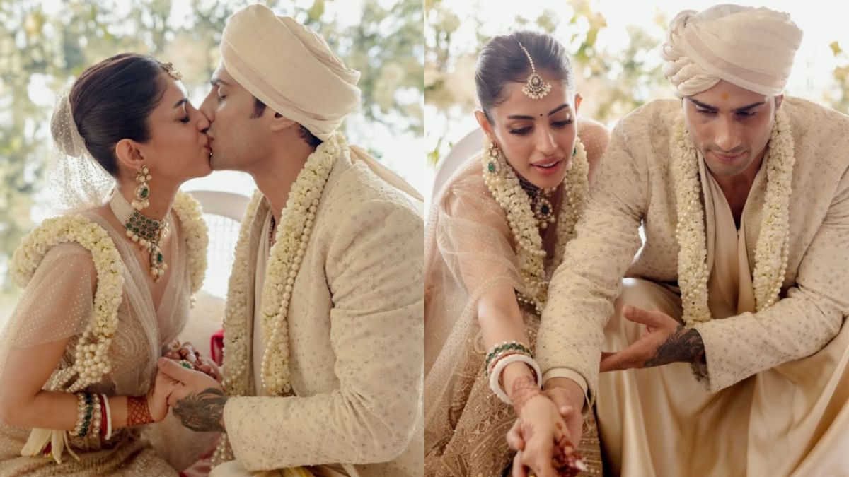 Prateik Babbar Marries His Long Time Girlfriend Priya Banerjee On Valentine's Day; PHOTOS