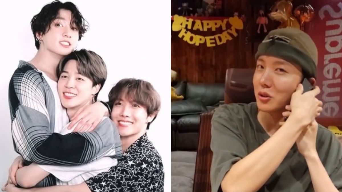 BTS Jungkook And Jimin Join Jhope's Birthday Celebrations On Weverse LIVE; ARMYs Go Wild | VIDEO