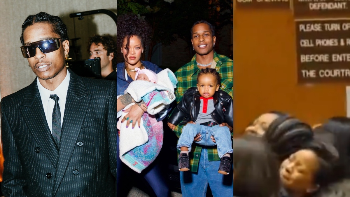 A$AP Rocky Jumps Into Rihanna’s Arms After Being Declared ‘Not Guilty ...