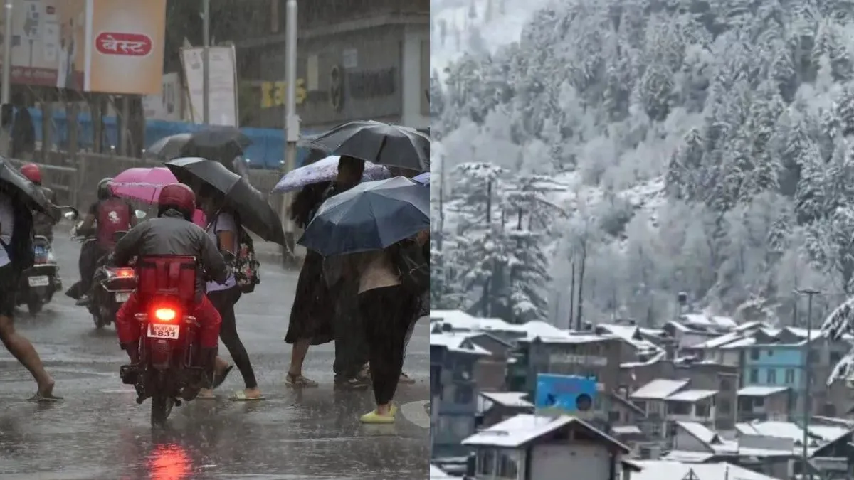 Himachal Weather: Heavy Rain, Thunderstorms And Snowfall Likely In Four Districts; IMD Issues ...
