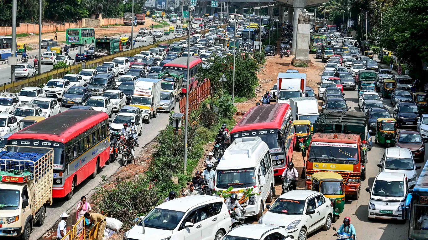 Bengaluru ORR Traffic: 45-Day Congestion Expected Near Sarjapur Road Due To Namma Metro Work ...