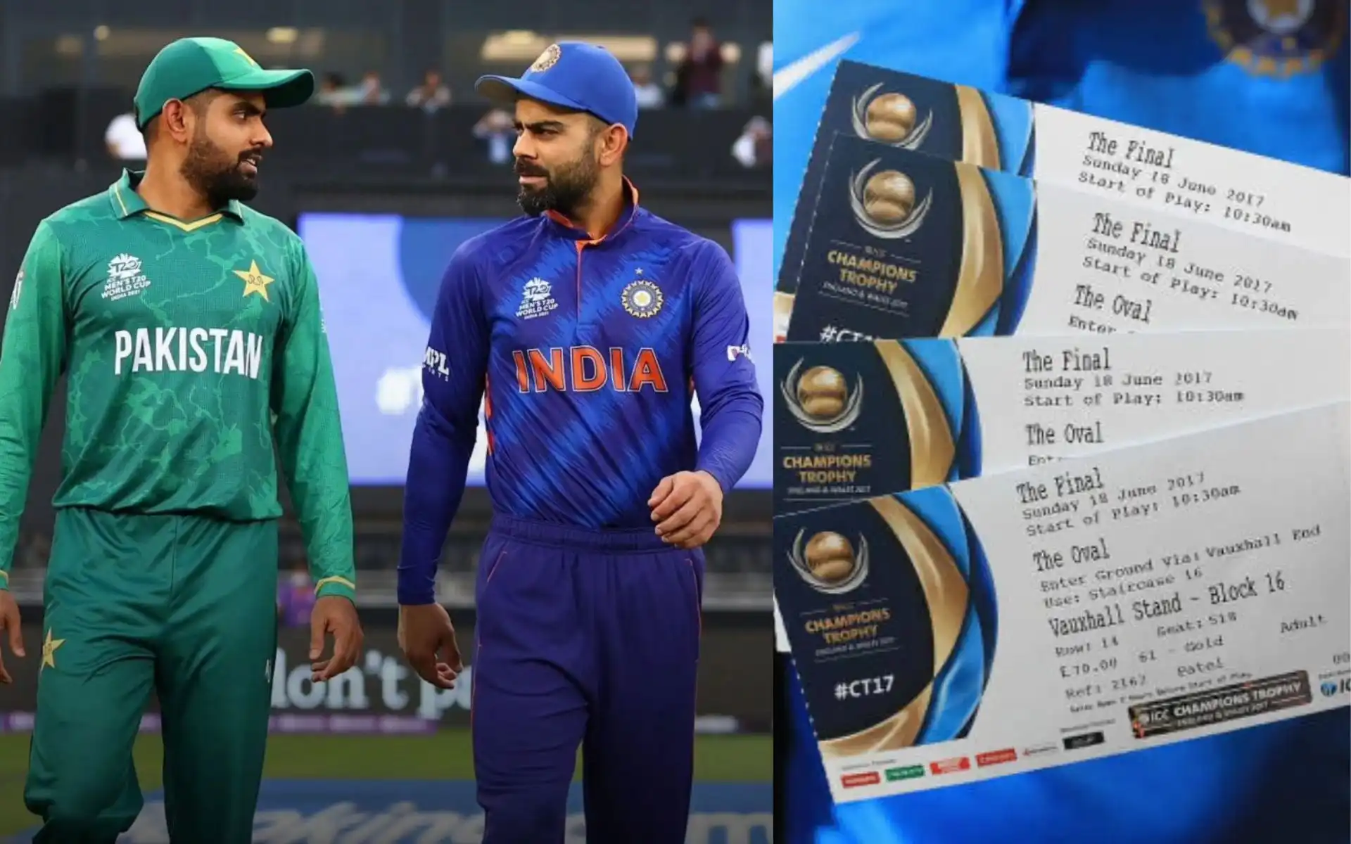 Ind vs Pak Tickets Online: How To Buy India vs Pakistan, Champions ...