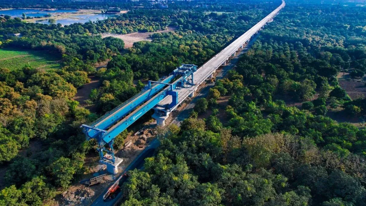 Mumbai-Ahmedabad Bullet Train Project: Construction Of New 260 M PSC Bridge Completed Over Delhi ...