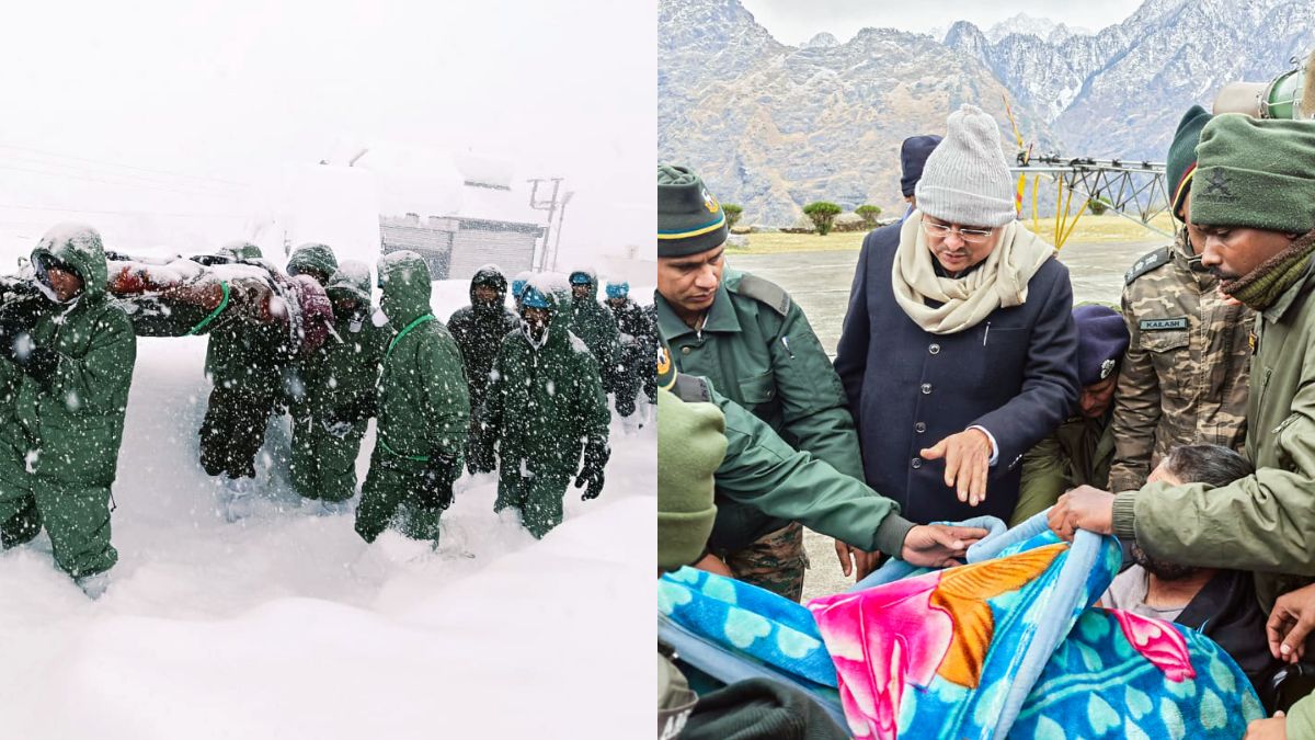 Uttarakhand Avalanche: Death Toll In Chamoli Reaches Five; Search Ops ...