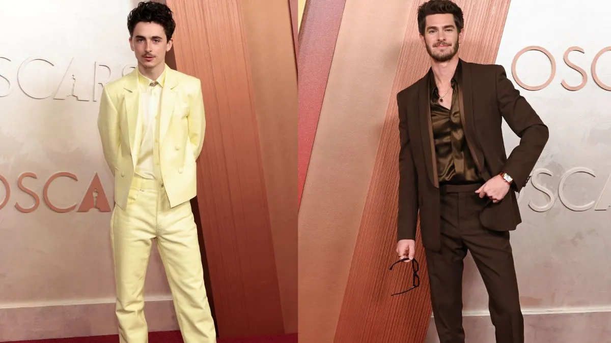 5 Best Dressed Men Who Walked Oscars 2025 Red Carpet With Style ...