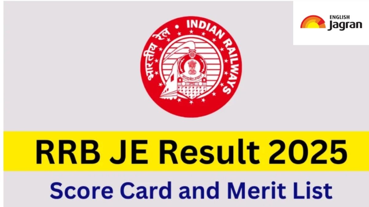 RRB JE CBT 1 Result 2025: Railway Junior Engineer Exam result, Cut Off Marks Checkout At rrbcdg ...
