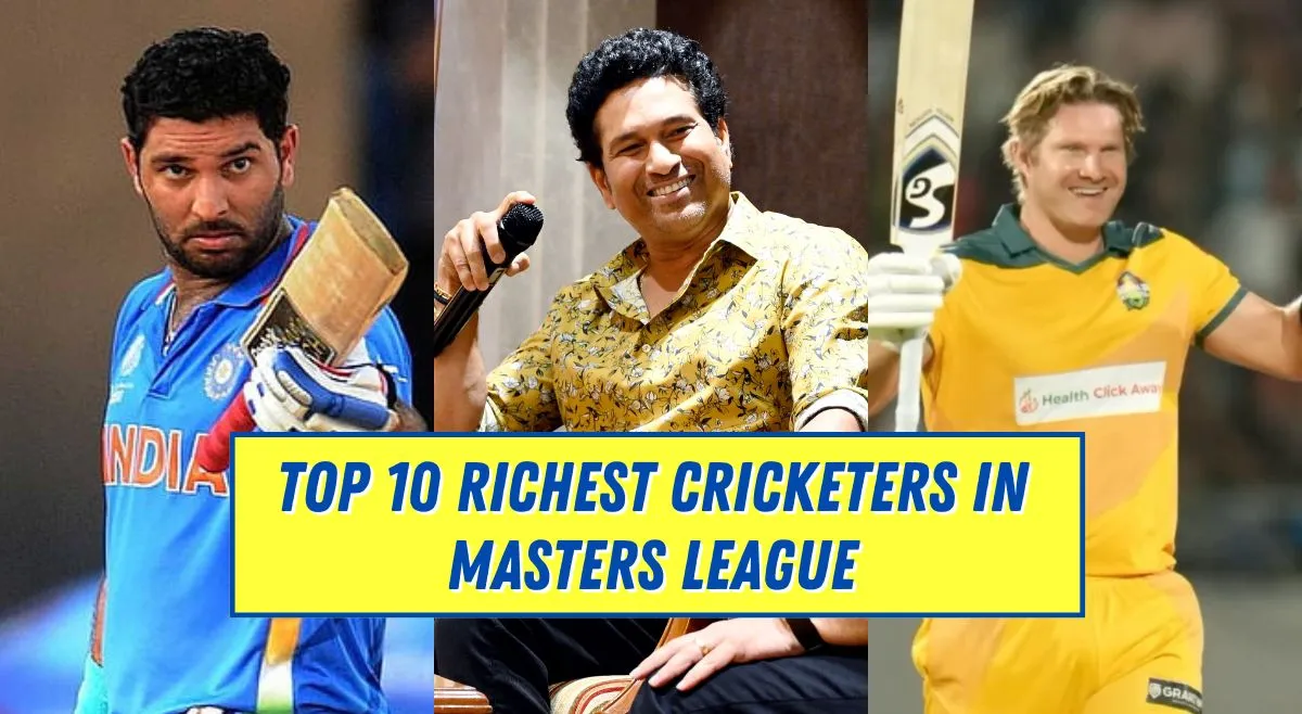 List Of Top 10 Richest Cricketers Playing In International Masters ...