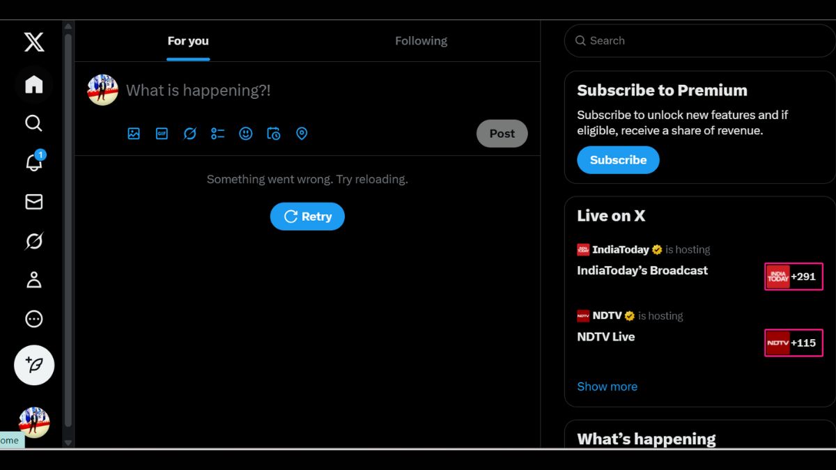 X (Twitter) Goes Down AGAIN For THIRD Time Today — Massive Outage Hits ...