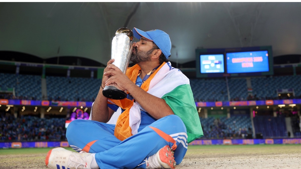 Rohit Sharma Arrives In Mumbai After India's Champions Trophy 2025 ...