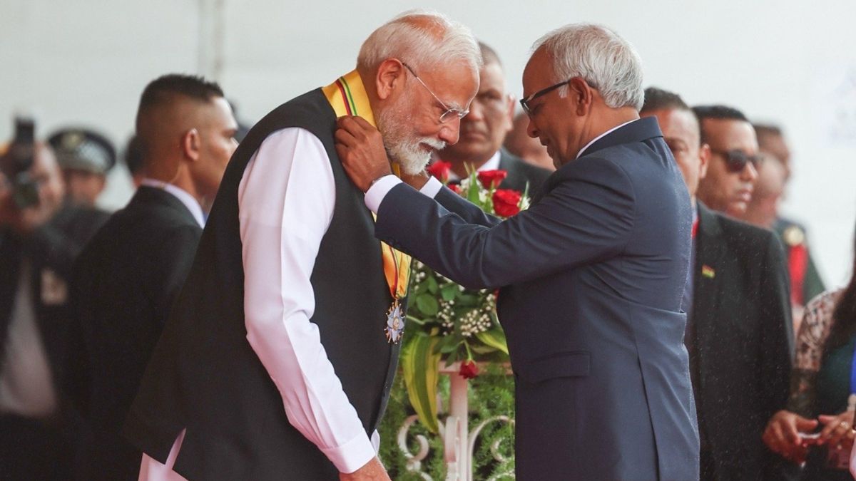 PM Modi Receives Mauritius' Highest National Award, Expresses Gratitude ...