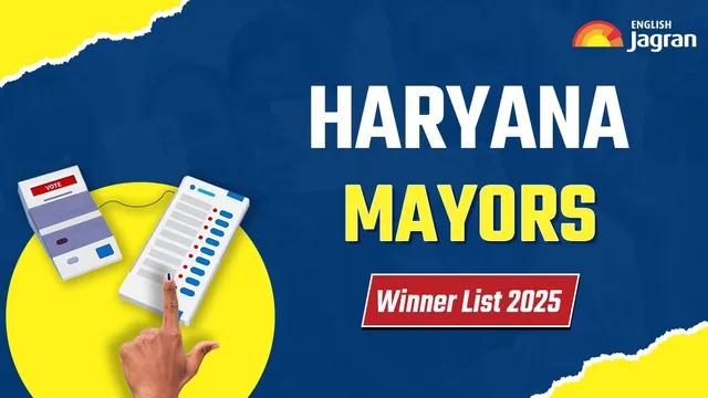 Haryana Mayor Election Winner List 2025: BJP Wins Mayor Post In ...