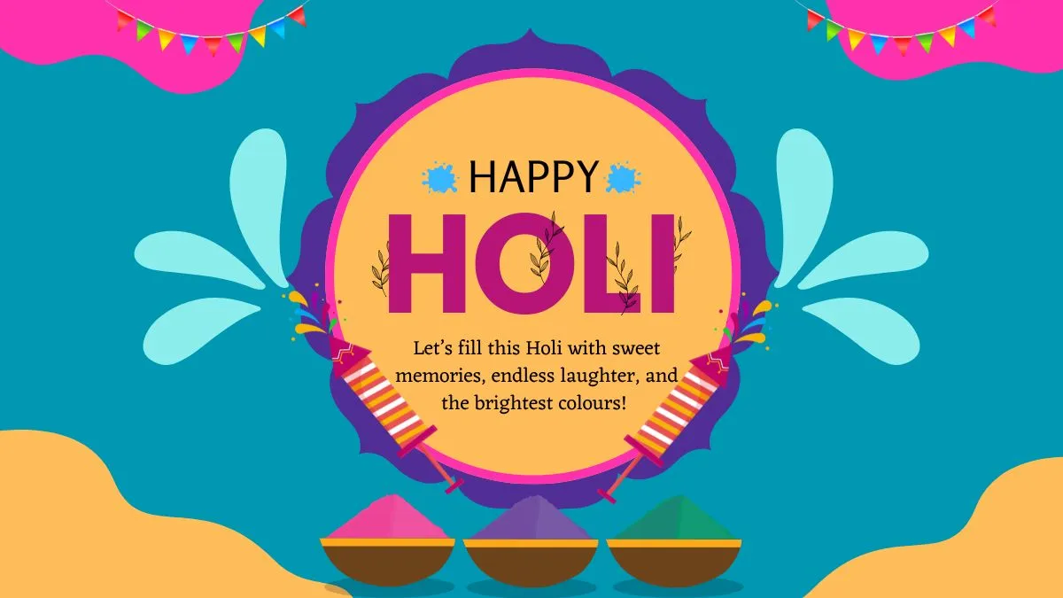 Happy Holi 2025: 10 Best Images With Trendy Hashtags To Upload On Your ...