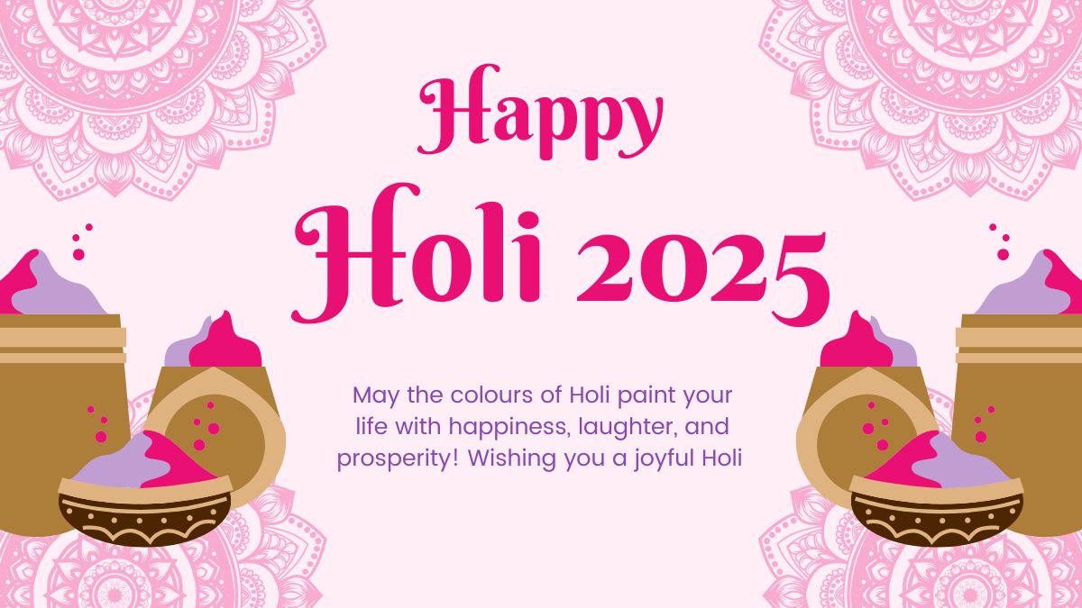 Happy Holi 2025: 10 Best Images With Trendy Hashtags To Upload On Your ...