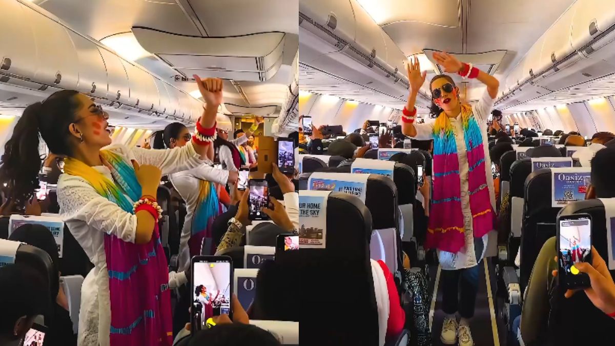 SpiceJet Crew Turns Flight Into Holi Dance Floor With Balam Pichkari ...