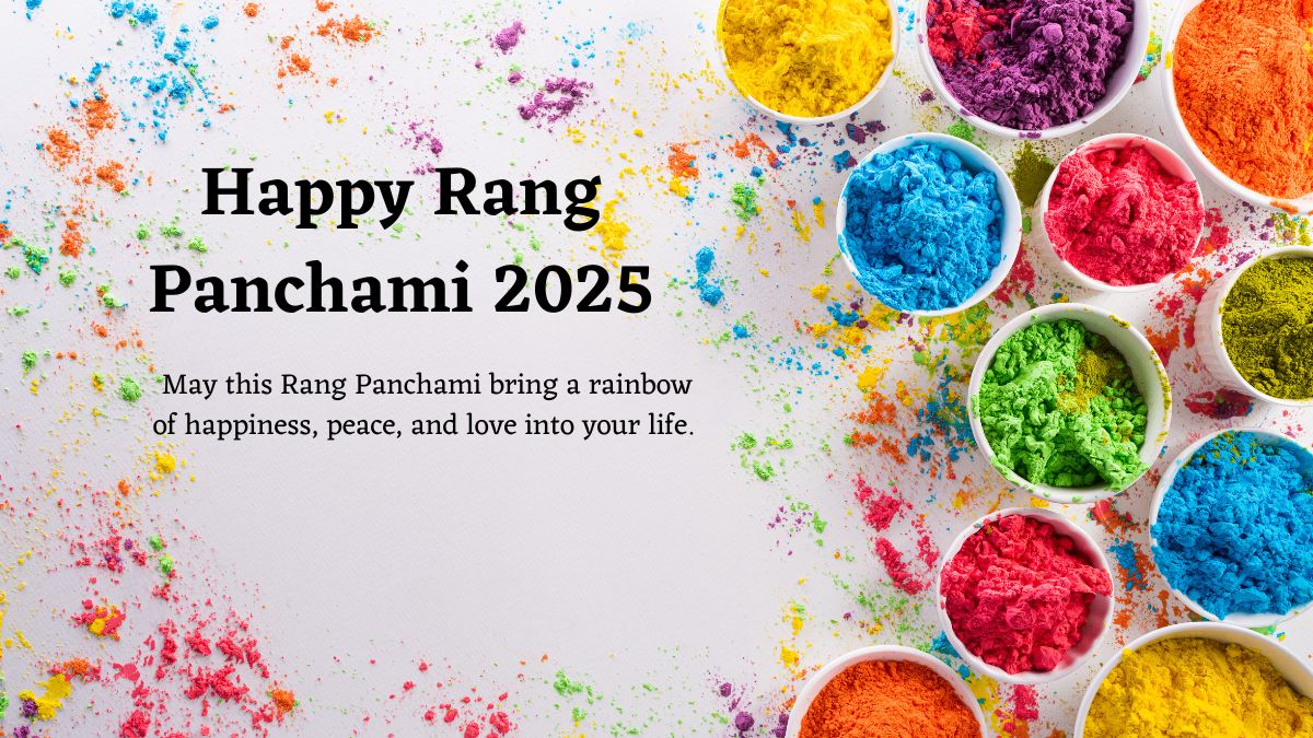 Happy Rang Panchami 2025: 20+ Wishes, Quotes, Messages, WhatsApp And ...