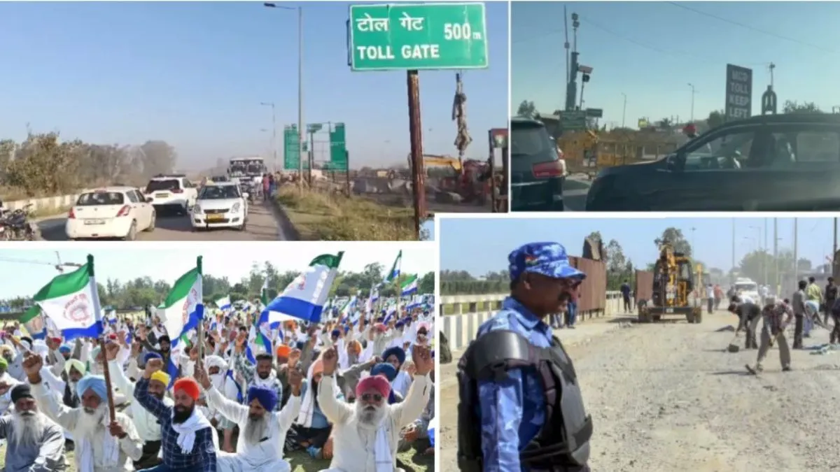Farmers Protest: Traffic Resumes At Shambu Border, Operation Underway ...