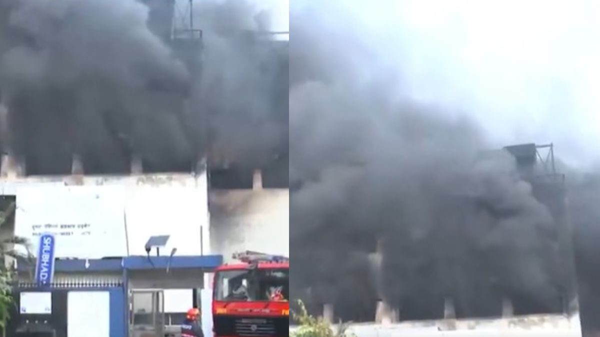Mumbai: Huge Fire Breaks Out In THIS Area, No Causalities Reported| Video