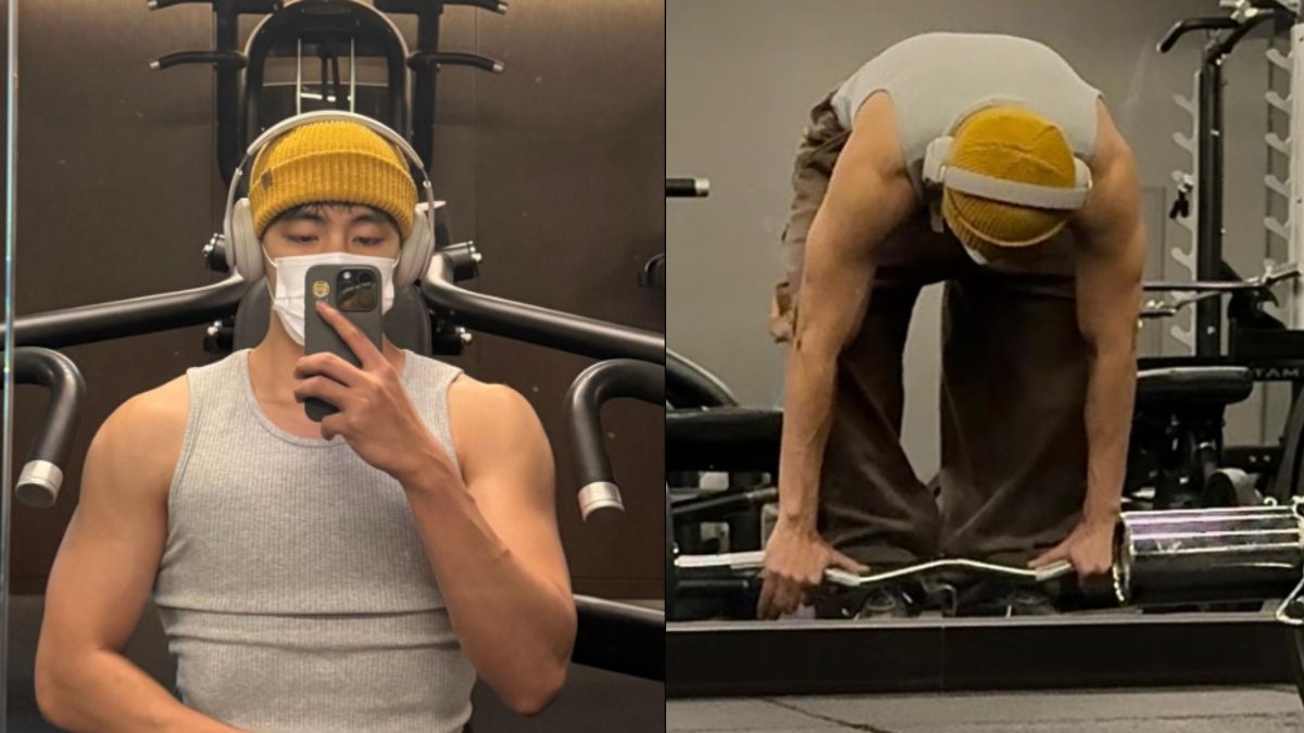 BTS V Aka Kim Taehyung Loses 10 Kg Amid Military Services, Shares Transformation Photos In New ...