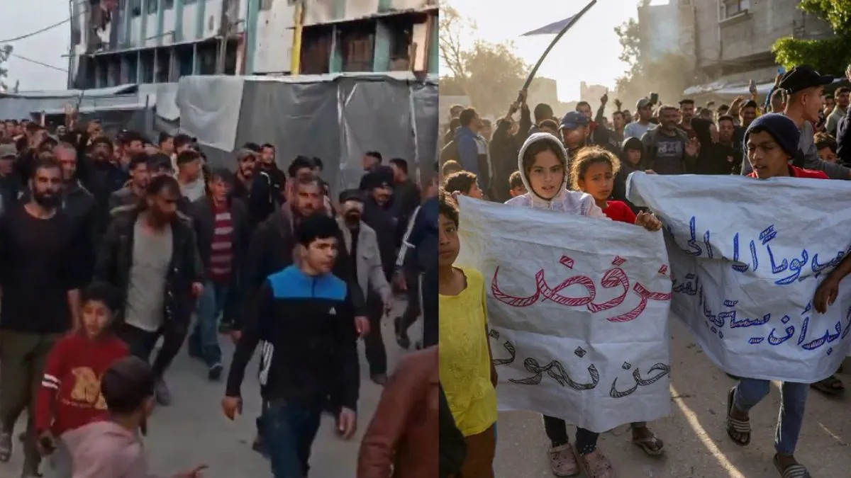 ‘Go Out, Let Us Live In Peace’: Rare Anti-Hamas Protest Erupts In Gaza ...