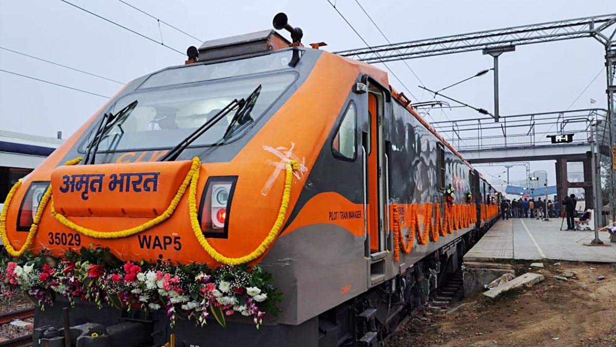 Amrit Bharat Train In Bihar: The New Train With 22 Coaches To Be ...