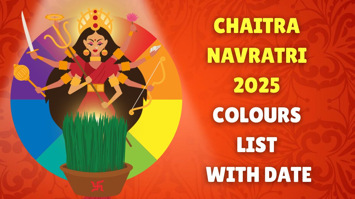 Chaitra Navratri 2025: 9 Colours Of Navratri With Date And Meaning ...