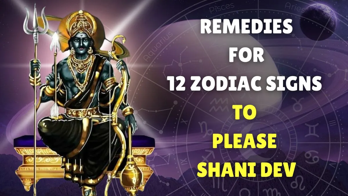 Shani Gochar 2025: Saturn Transit In Pisces Remedies For 12 Zodiac Signs To Please Lord Shani