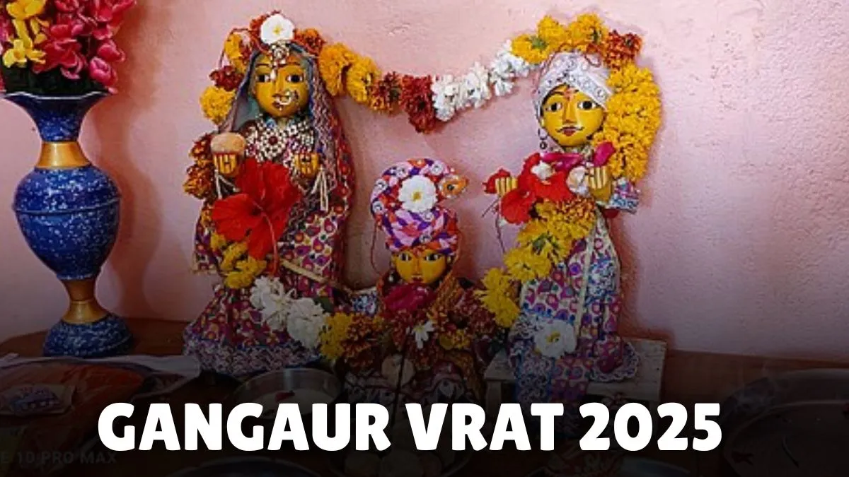 Gangaur Vrat 2025: Date, Time, Significance, Puja Vidhi And Rules For ...