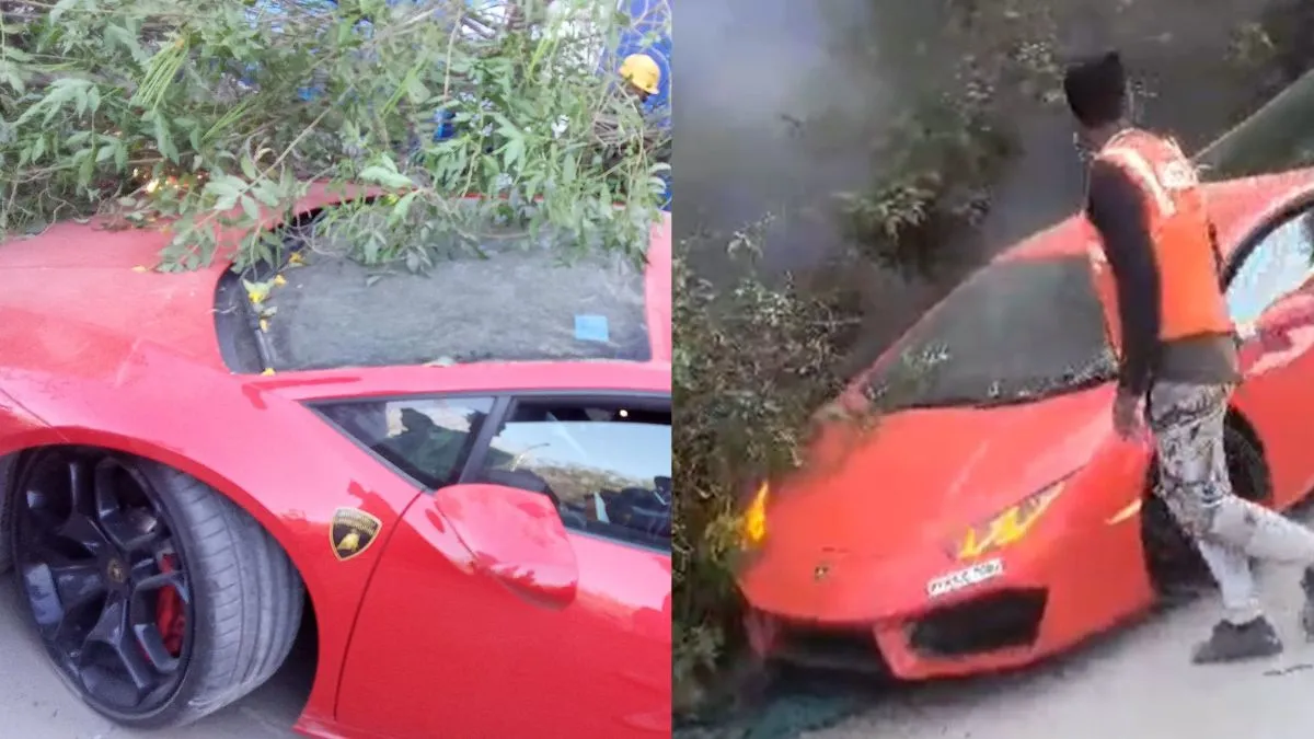 Noida Lamborghini Crash: Who Was Driving The Luxury Car Owned By YouTuber Mridul Tiwari?