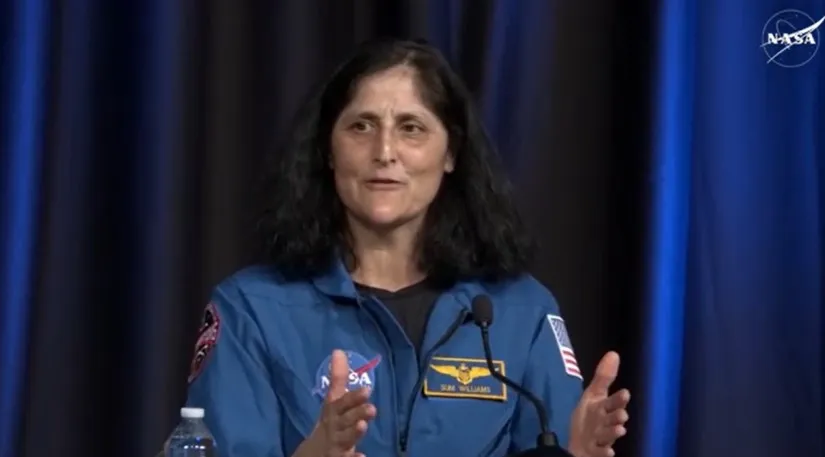 Sunita Williams Holds First Press Conference Since Her Return To Earth ...