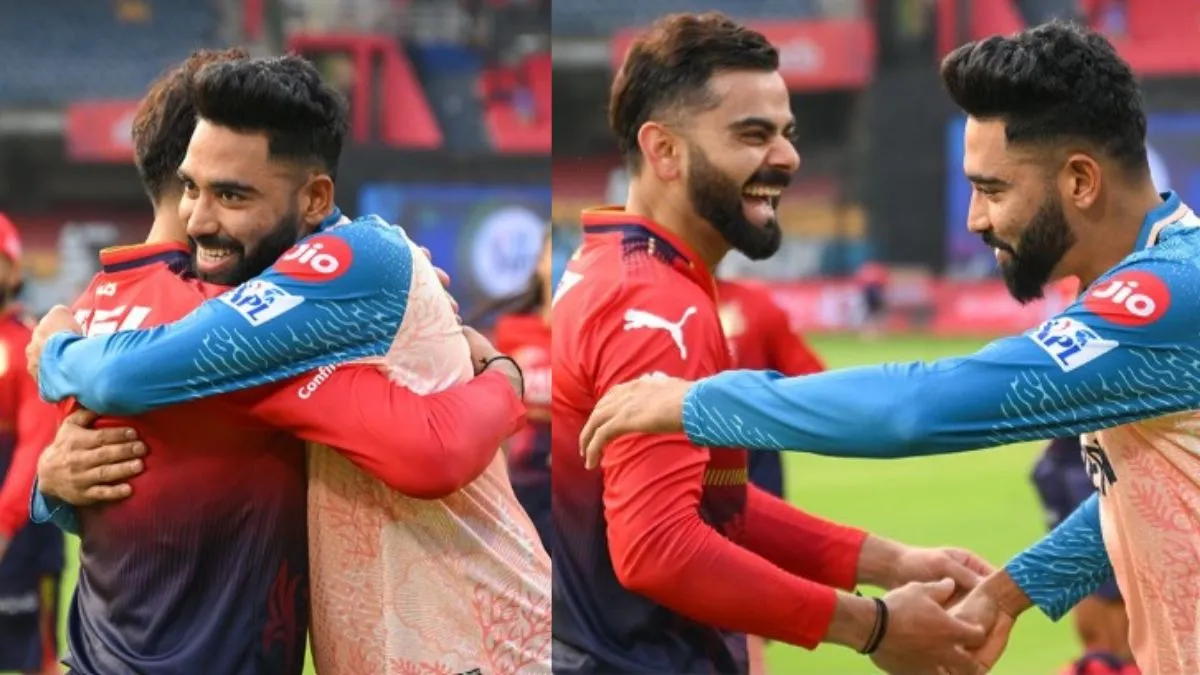 RCB vs GT, IPL 2025: Virat Kohli, Mohammed Siraj Share Heartwarming Moment In First Meeting ...