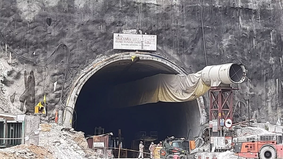 Uttarakhand: Construction Work In Landslide-Hit Silkyara Tunnel At Its Final Stage, Completion ...