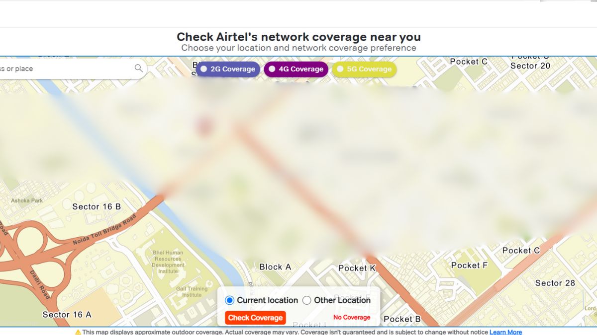 Jio, Airtel, And Vi Now Offer Online Coverage Maps As Per TRAI Mandate ...