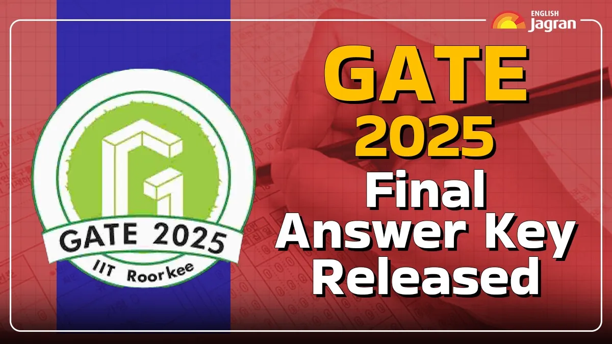 GATE 2025 Final Answer Key Released: Download Master Question Papers ...