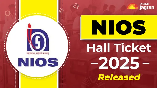 NIOS Hall Ticket 2025 Released: Download 10th And 12th Admit Card At ...