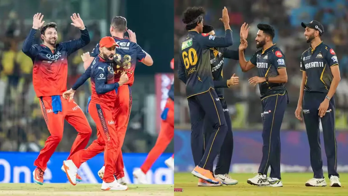 RCB vs GT: IPL 2025 Match Today Royal Challengers Bengaluru vs Gujarat ...
