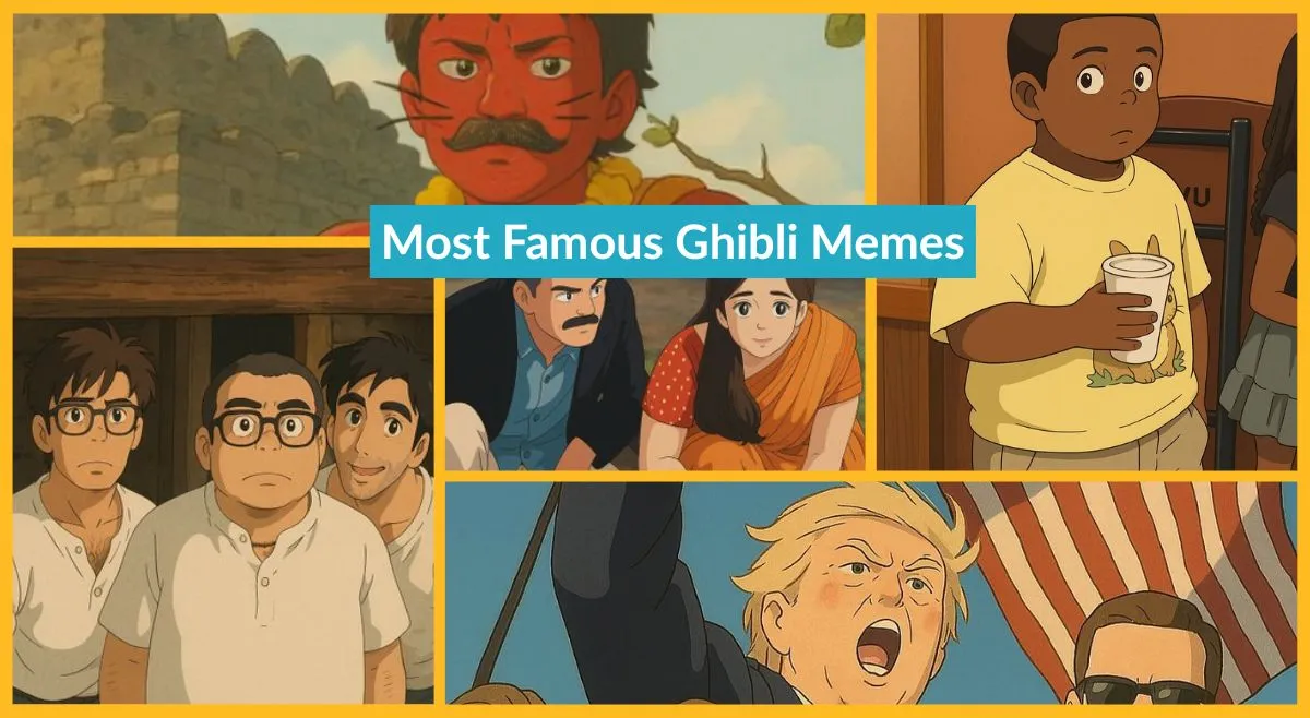 List Of 20+ Funny Memes And Hilarious Jokes On Ghibli Style Photos
