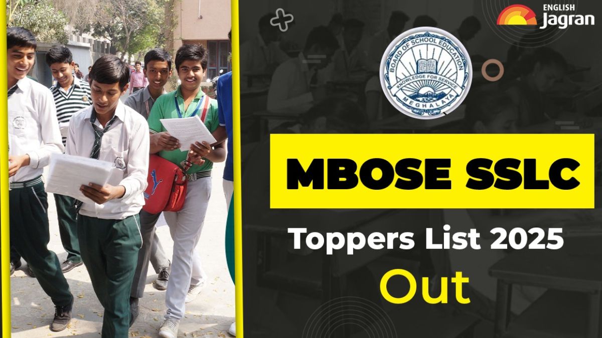 MBOSE Toppers List 2025 Class 10: Meghalaya Board Releases Students ...