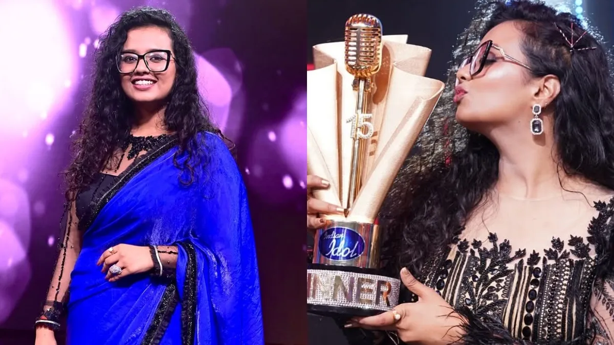 Indian Idol 15 Winner: Manasi Ghosh Takes Home Winning Trophy And ...