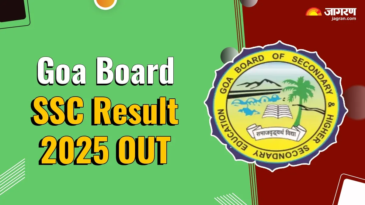 Goa SSC Result 2025 Declared; Check Your Scores At results.gbshsegoa ...
