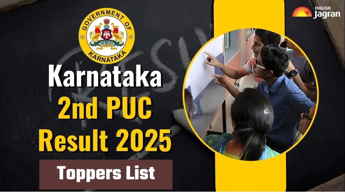 2nd PUC 2025 Toppers List: Check Karnataka 12th Class Toppers Name ...