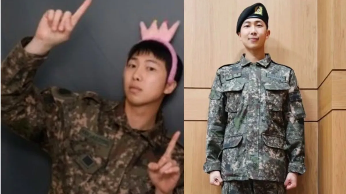 BTS' RM Aka Kim Namjoon's New Goofy PHOTOS From Military Go Viral, ARMY ...