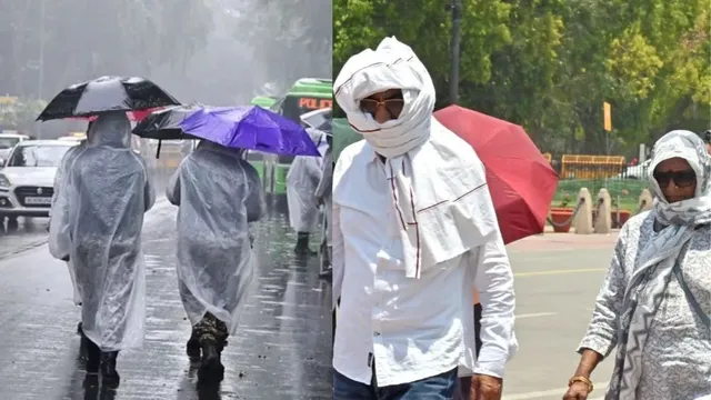 Weather In Delhi: IMD Forecasts Rain And Winds From April 10; Intense Heatwave Likely To Peak Today