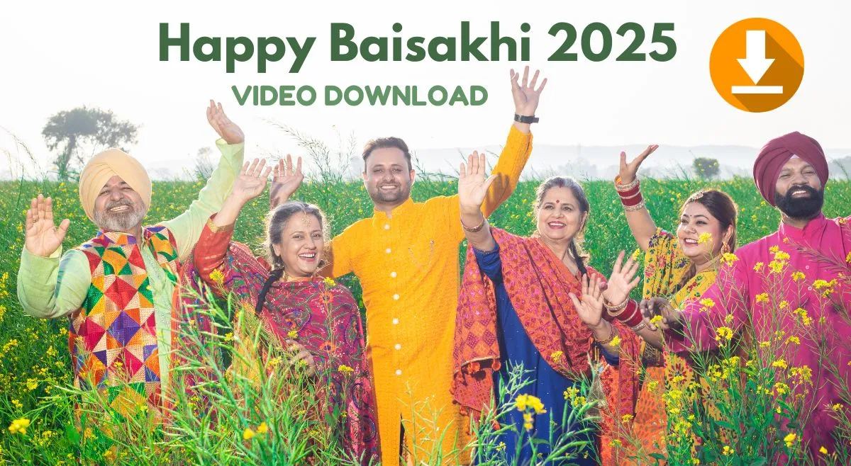 Happy Baisakhi 2025 Video Status: Download Heartwarming Video And GIFs ...