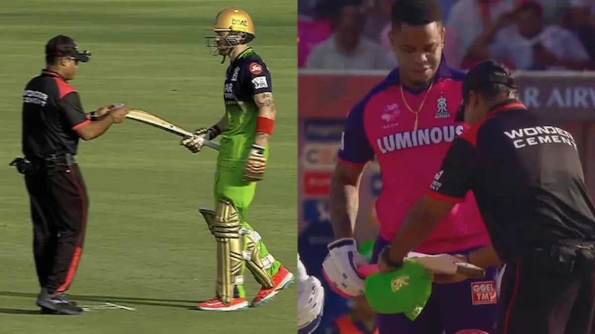 Why Did Umpires Check Shimron Hetmyer And Phil Salt's Bat During IPL ...
