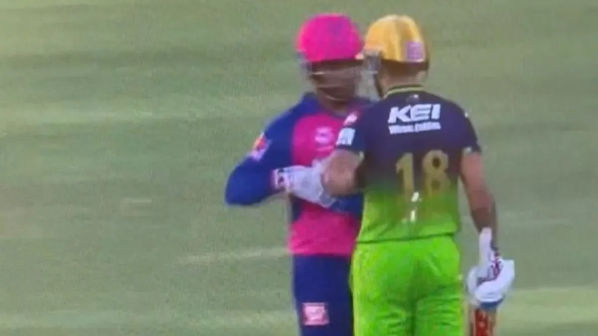 RR vs RCB, IPL 2025: Virat Kohli Asks Sanju Samson To Check His ...